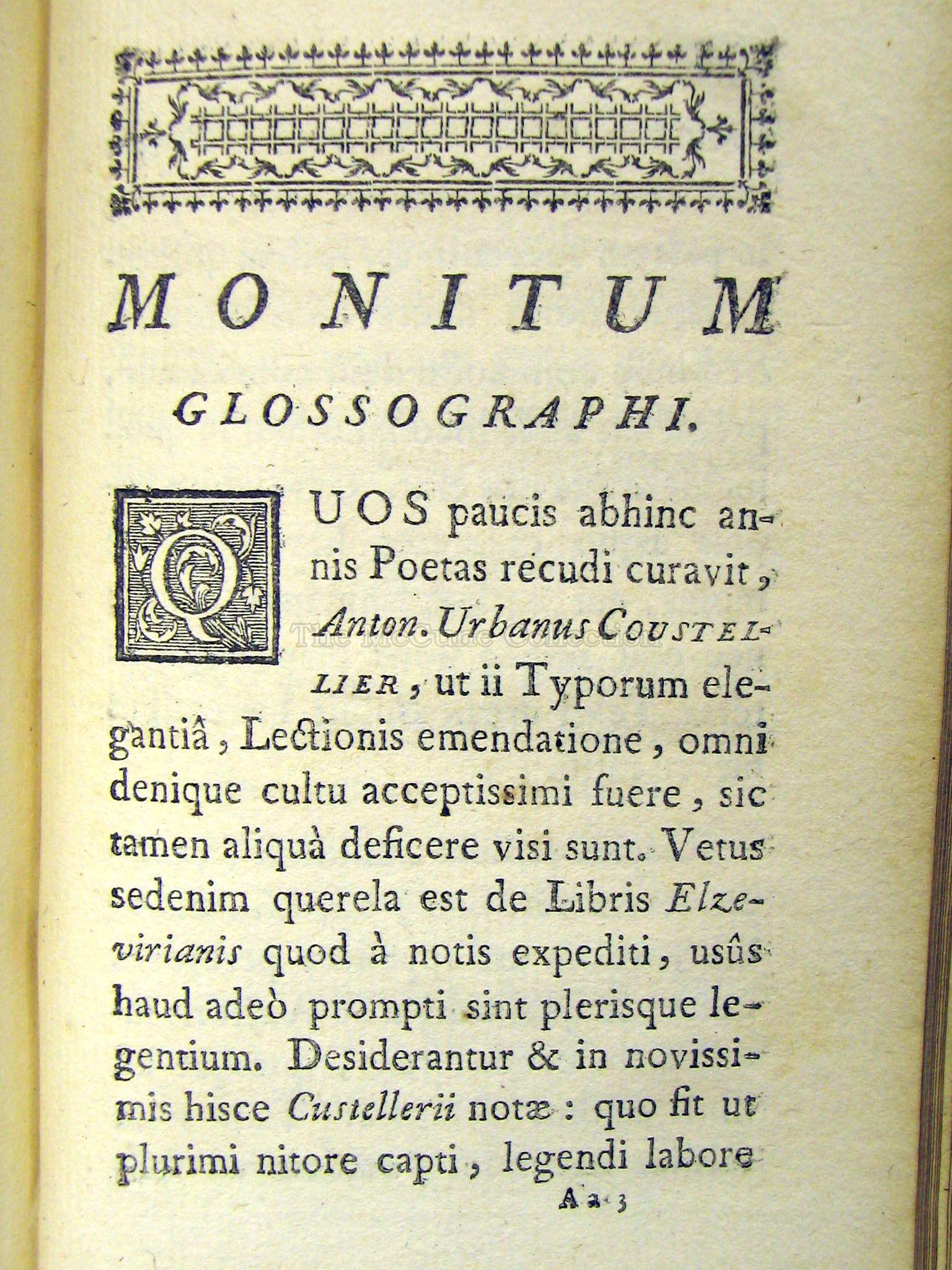 Phaedri Augusti Liberti Fabulae • The McCune Collection